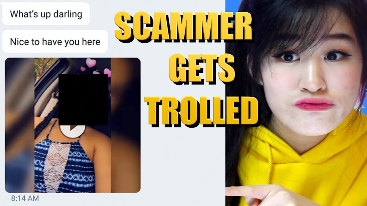 Girl Tries To Scam But Gets TROLLED Instead - YouTube