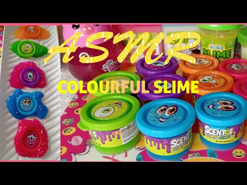 ASMR MIXED COLOURFUL SLIME FUNNY FACE 🥰 #asmr #shorts - YouTube