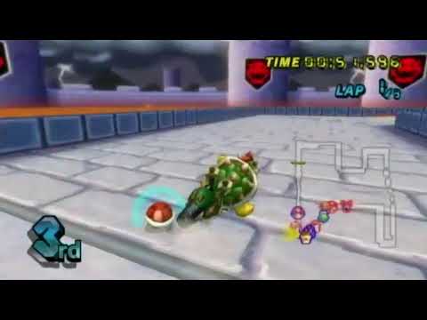 Shell. Box. Star. All in 18 Seconds on SNES Bowser's Castle 3 | Mario Kart Wii Team Versus