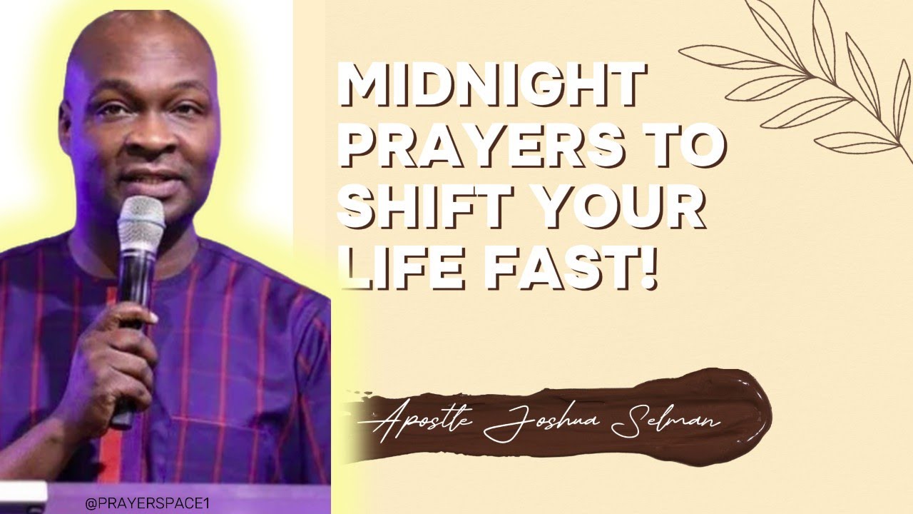 Midnight Prayers for Unstoppable Favor & Divine Speed | Apostle Joshua ...