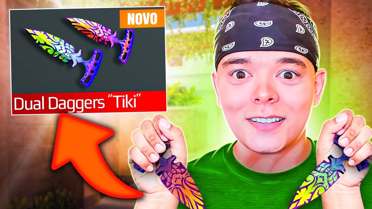 JOGUEI com a NOVA DUAL DAGGERS "TIKI" e IMPRESSIONEI! - STANDOFF 2 - YouTube