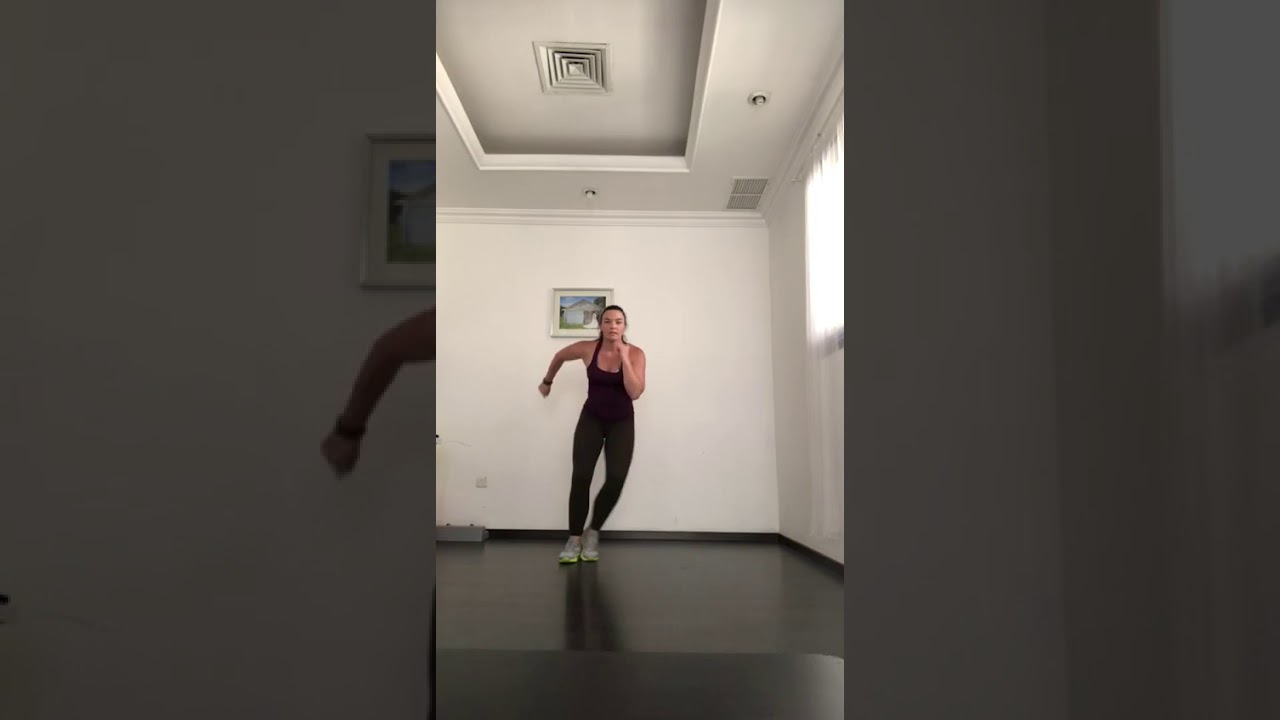 Step touch - YouTube