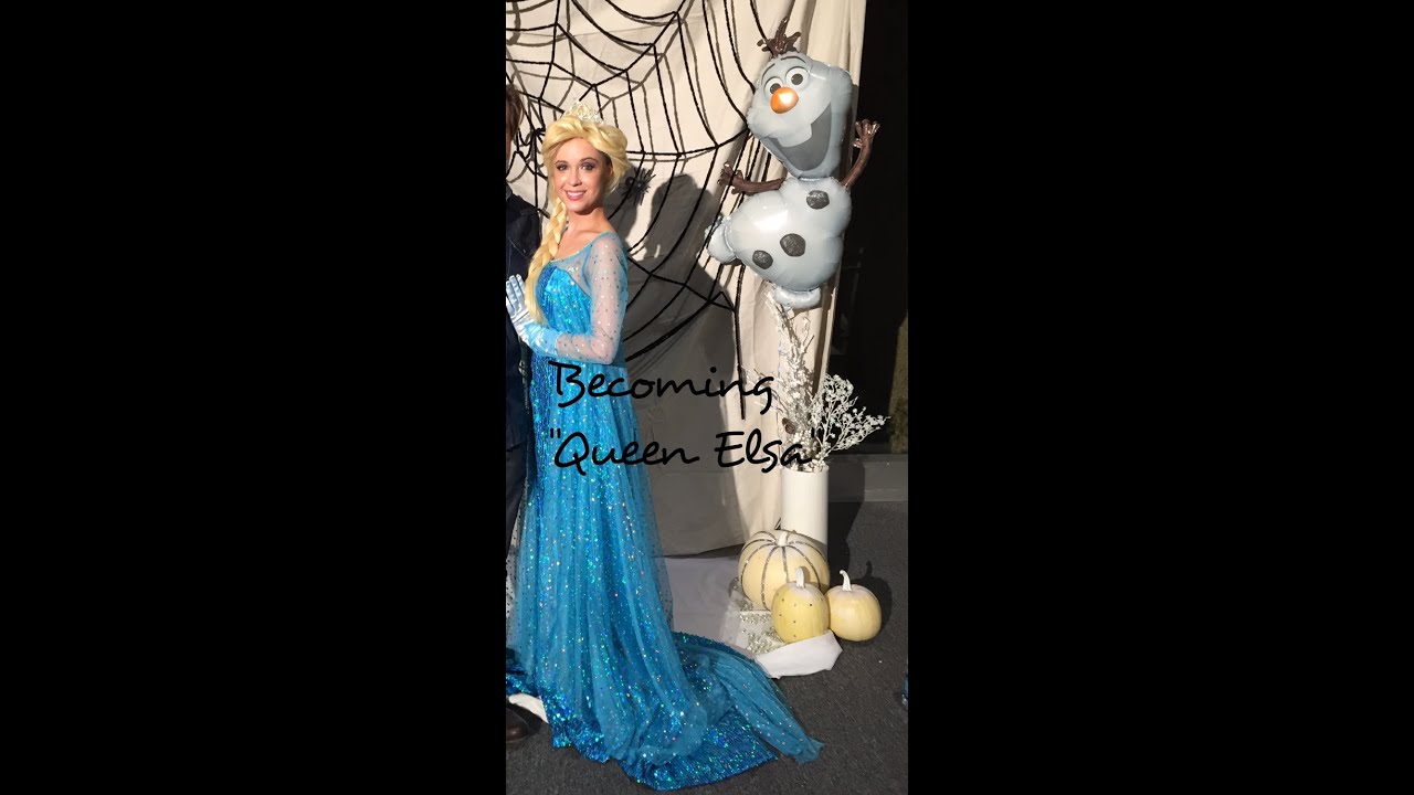 Becoming "Elsa" - Frozen- Halloween Aquascarium (Tenn Aquarium) - YouTube
