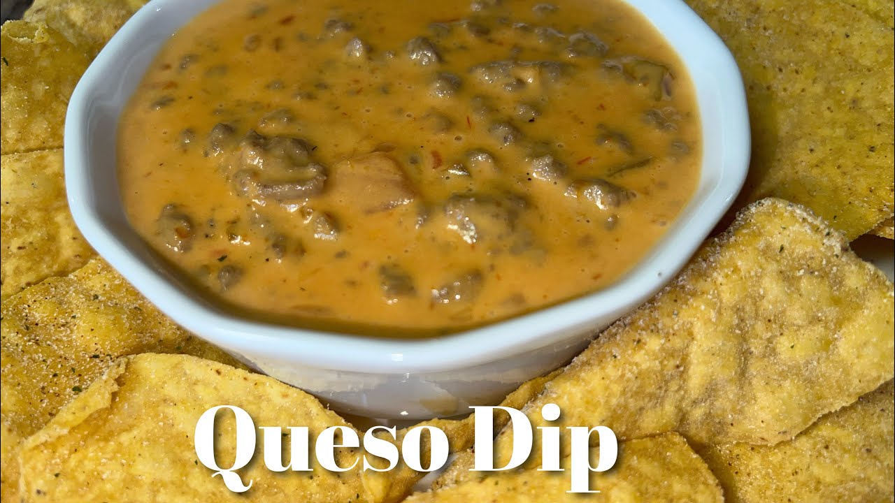 Easy Queso Dip w/ Ground Turkey - YouTube