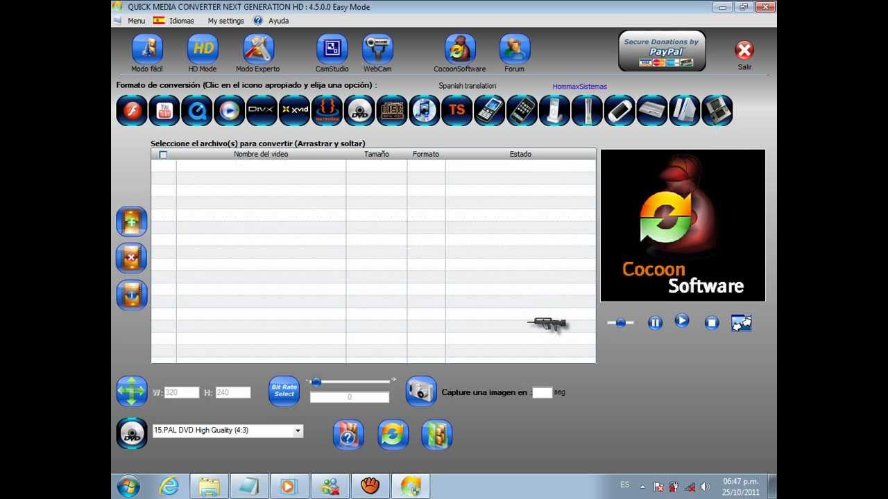 tutorial de como usar quick media converter lo basico ( en español ...