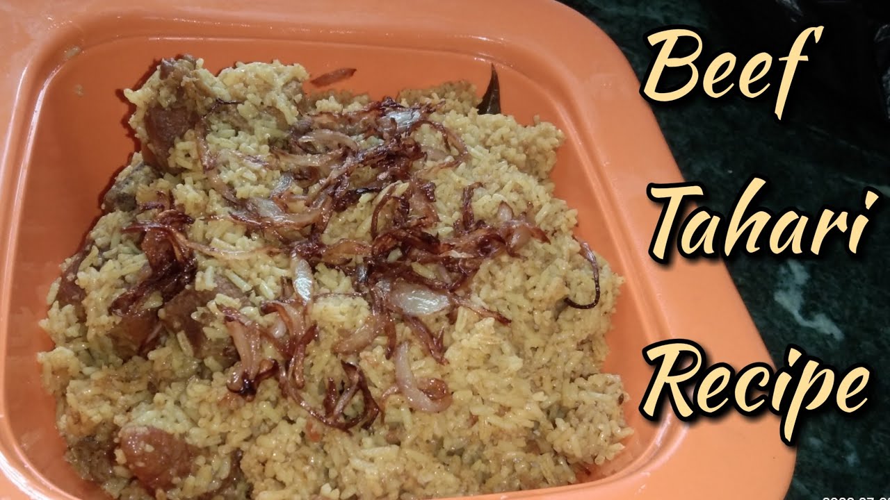 Bakra-Eid special Beef Tahari Recipe/Easy to make at home/Easy Cooking ...
