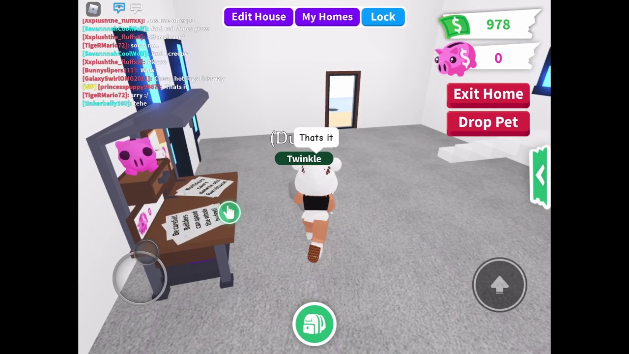 Playing adopt me and dont press the button (roblox) AVOCADO SQUAD - YouTube