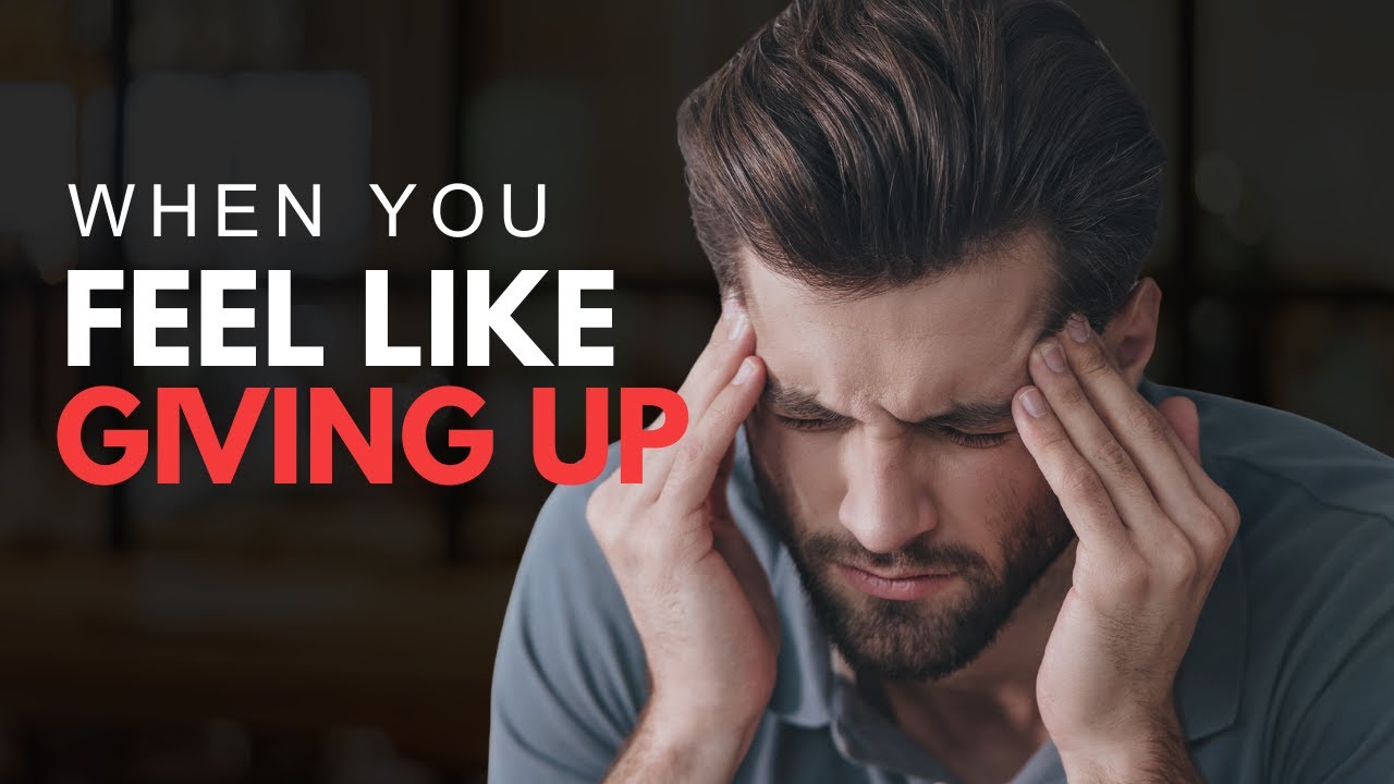 WHEN YOU FEEL LIKE GIVING UP – Best Motivational Video 💪 - YouTube