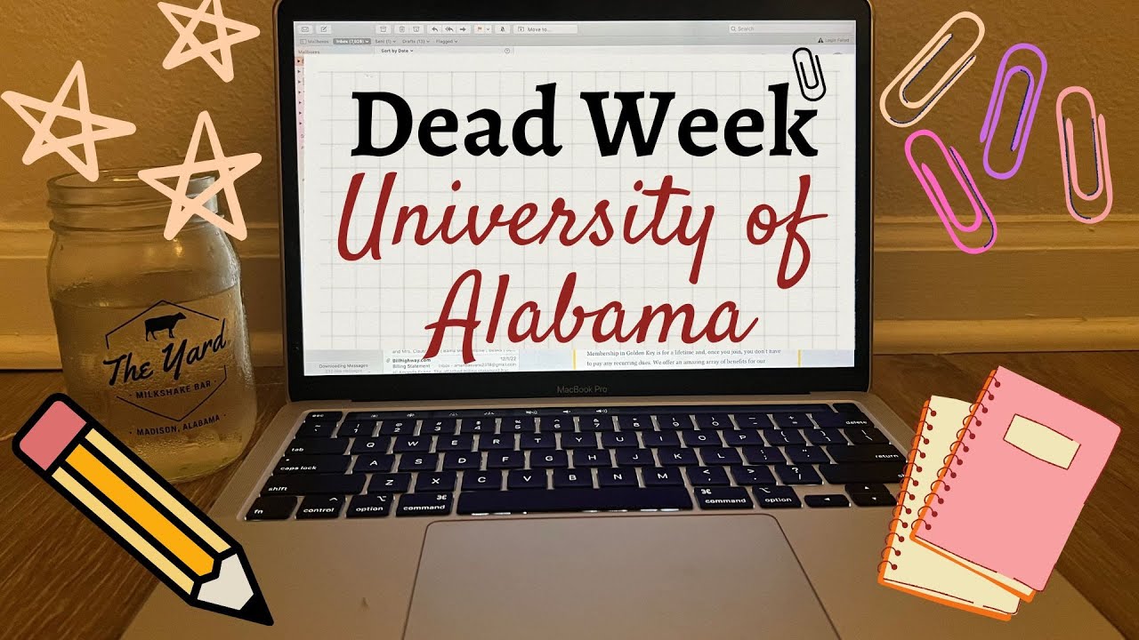 University of Alabama Vlog Dead Week 2022 - YouTube
