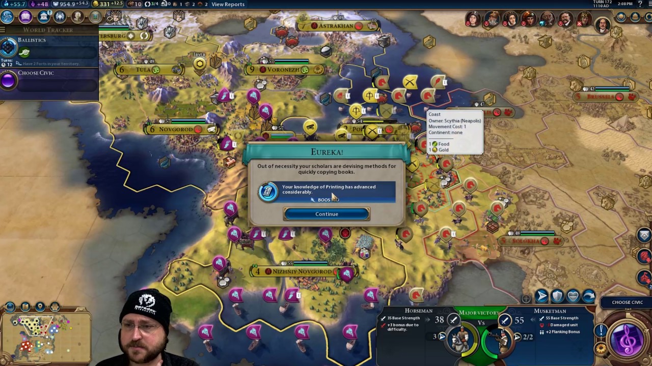 Civilization 6: Russia - Fractal Immortal - Part 15 - YouTube