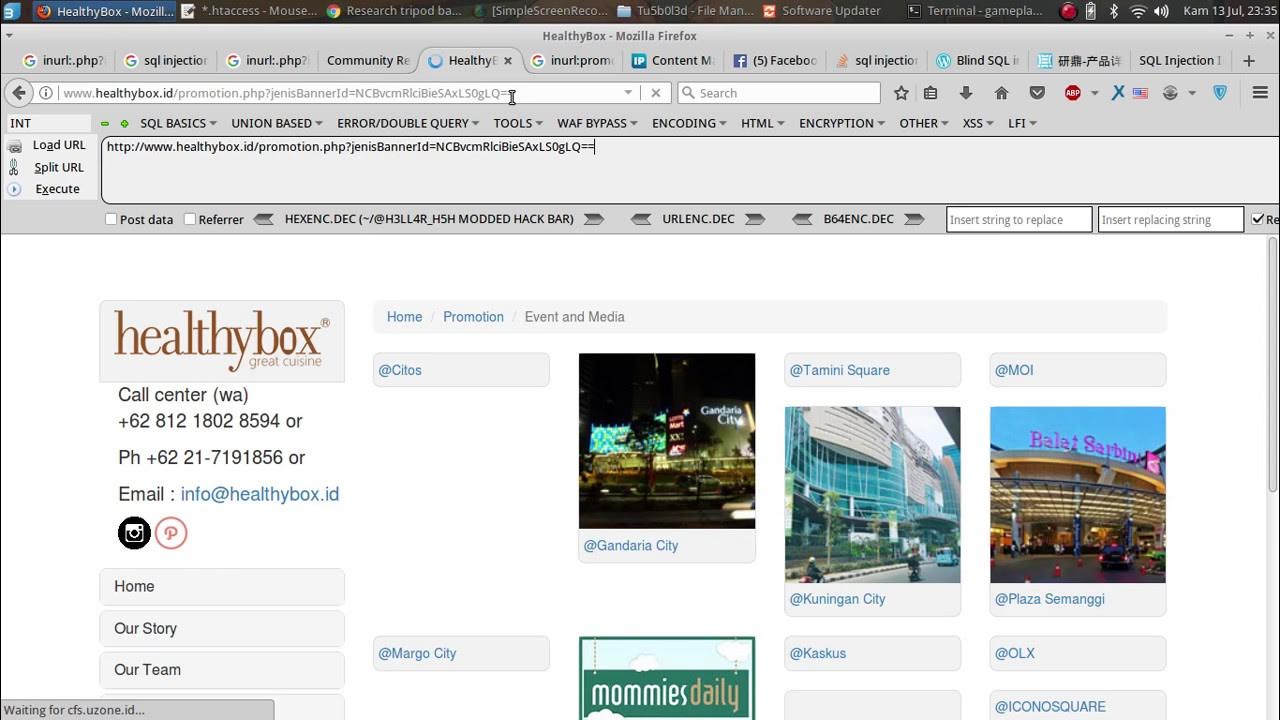Tutorial Sql Injection Base64 Encode - YouTube