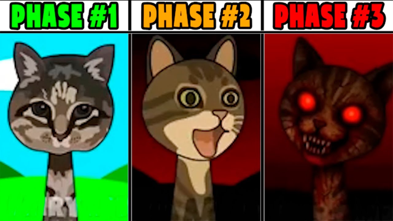 All Phases in New Incredibox Sprunki OC of OO EE AA Spinning Cat: From ...