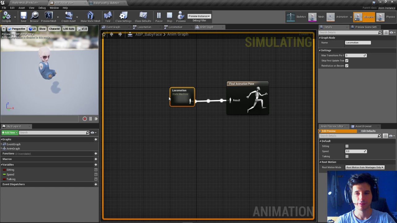 UE4 masked/exclude bones from your animation retarget - YouTube