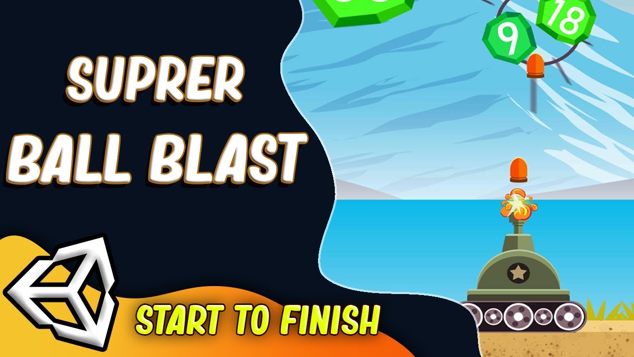 Shooting Game Tips Ball Blast In Unity2d Unity Beginner Tutorial Coding Youtube
