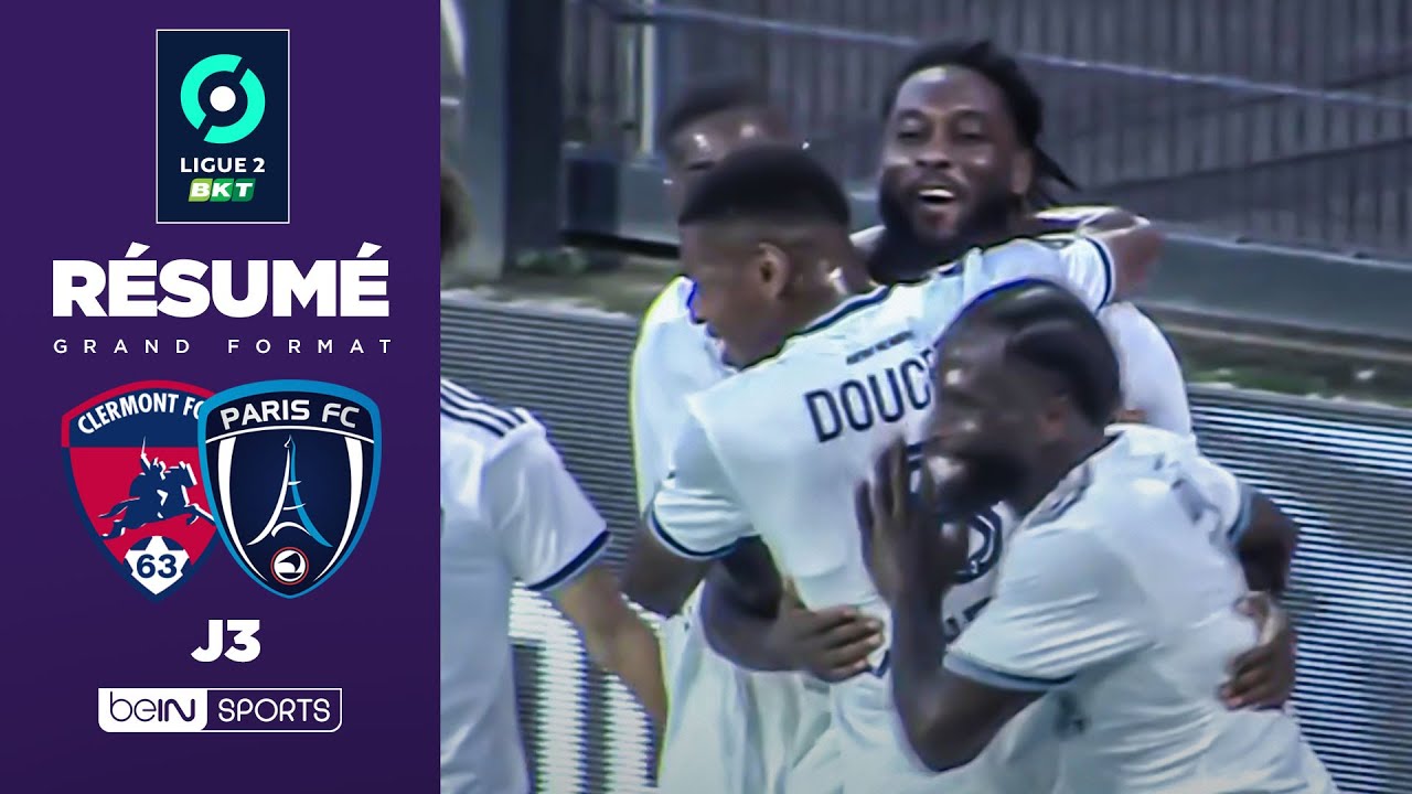 Résumé : Carton plein pour le Paris FC, victorieux à Clermont ! - YouTube
