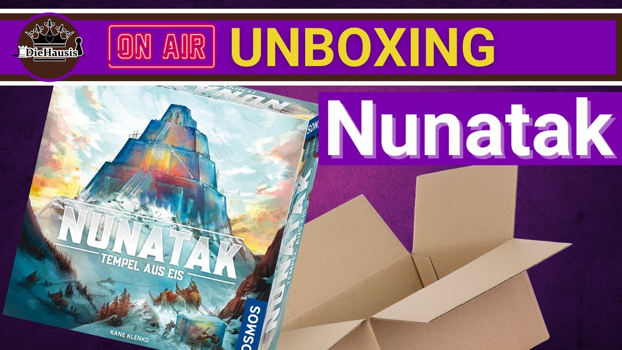 NUNATAK | WAS IST DRIN? Brettspiel 📦 Unboxing - YouTube