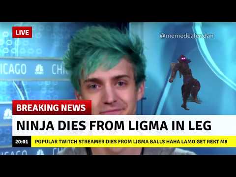 BREAKING NEWS: NINJA GETS LIGMA (REAL CLICKBAIT)