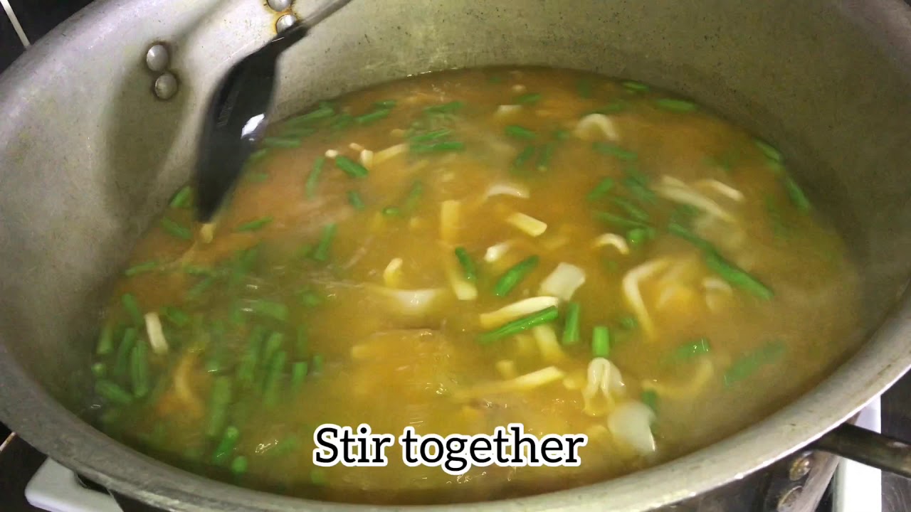 HOW TO MAKE JAFFNA ODIYAL KOOL (SPICY SEAFOOD SOUP) - YouTube