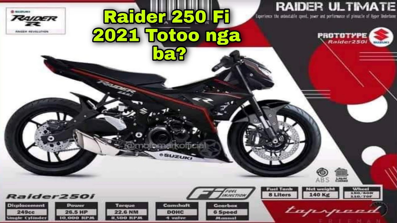 Raider 250 Fi 2021 Totoo nga ba? - YouTube