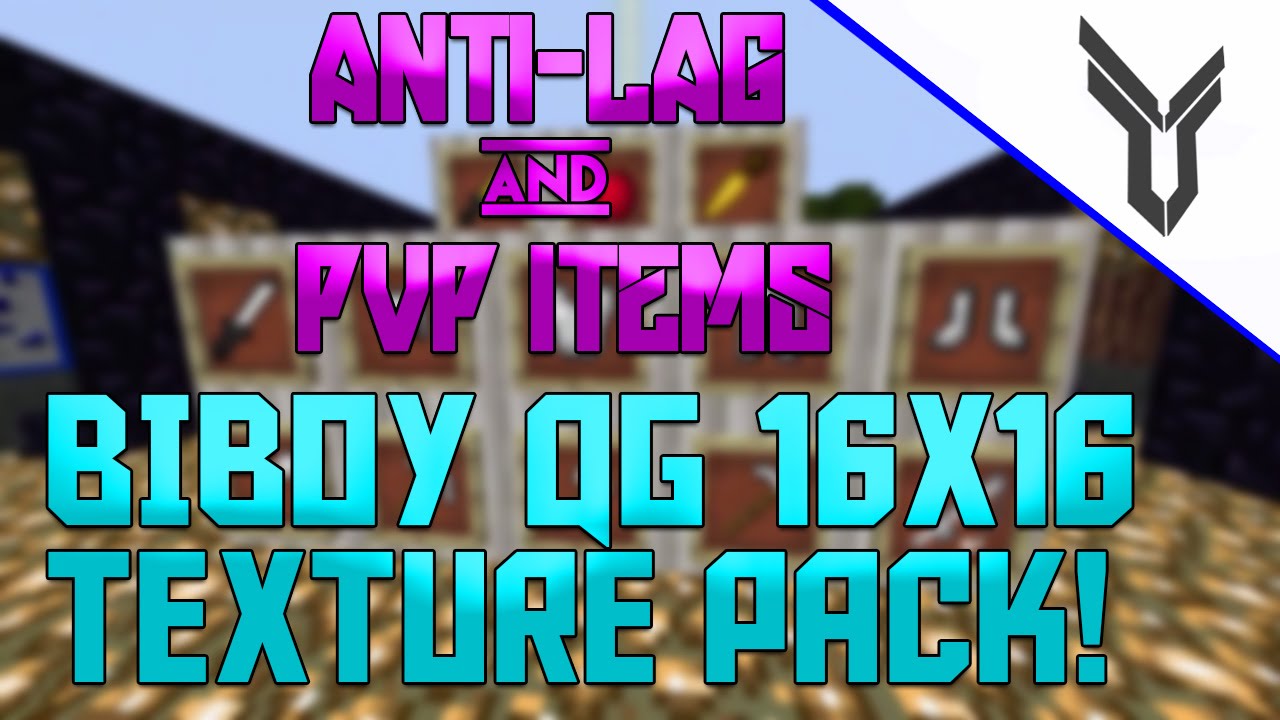 BiboyQG`s 16x16 Texture Pack! NEW! [FPS BOOST] - YouTube