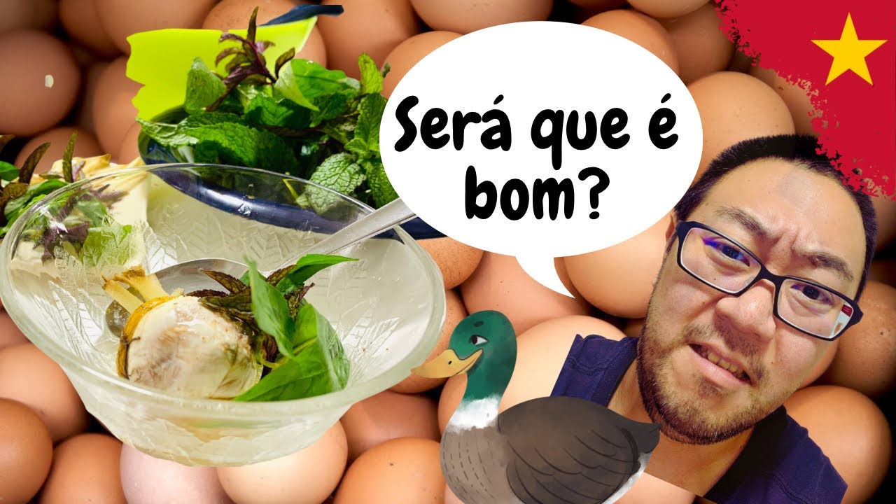 Ovo com embrião, você comeria? - YouTube
