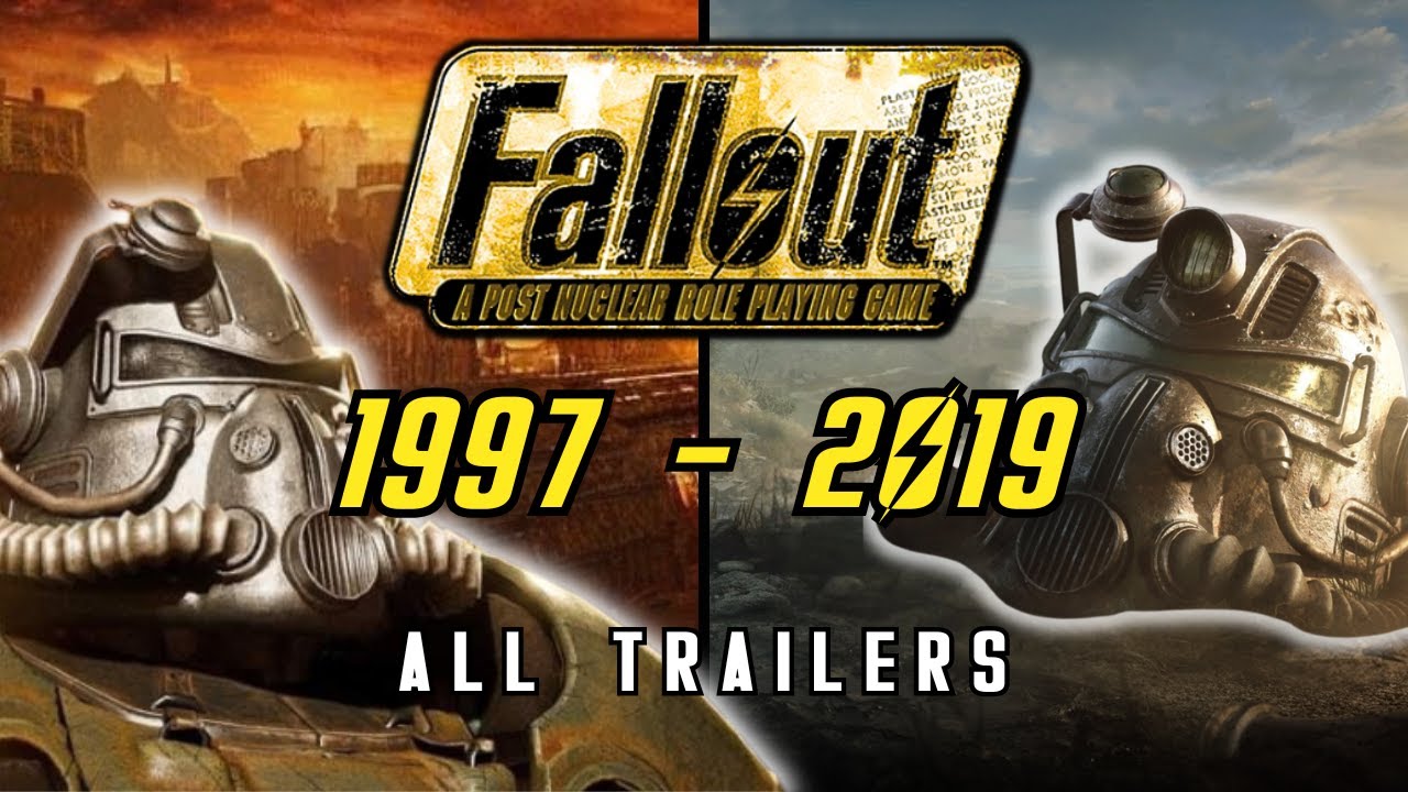 Fallout - All Trailers (1997-2019) - YouTube