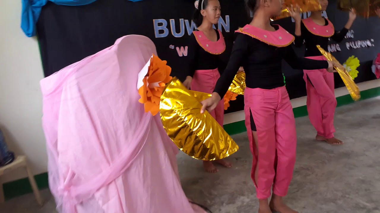 Modern ethnic dance catmon integrated school - YouTube
