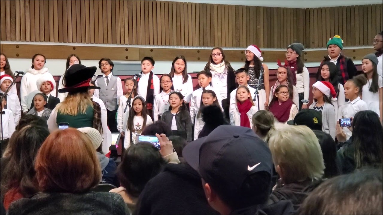 Elementary School Winter Holiday Program (2019.12.18) - YouTube