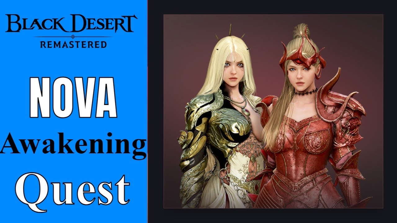 Nova Awakening Story Update Black Desert Online Erweckung der Nova BDO ...