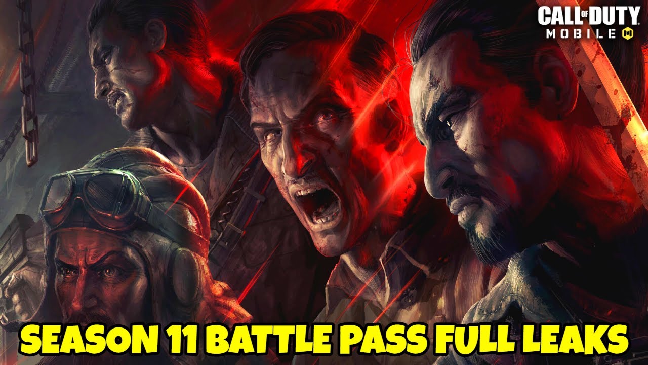 SEASON 11 BATTLE PASS CHARACTERS CODM | SEASON 11 CONFIRMED EMOTES ...