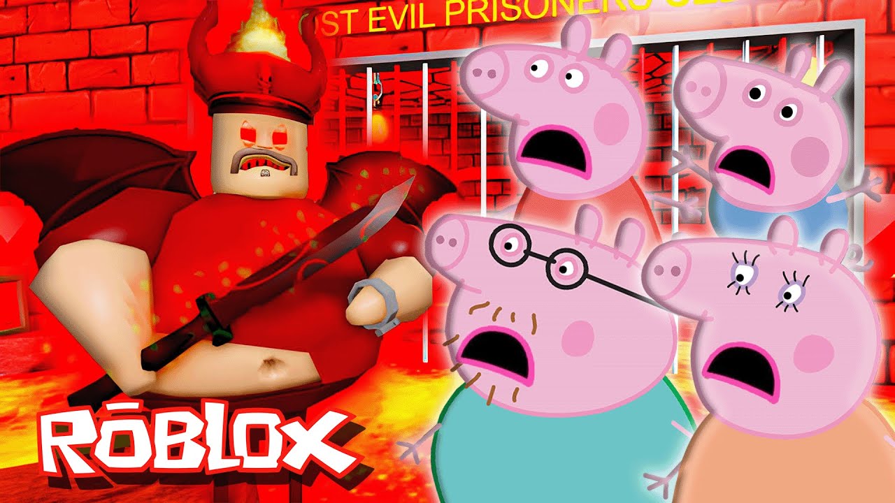 Peppa Pig ESCAPE DEVIL BARRY'S PRISON RUN in Roblox! - YouTube