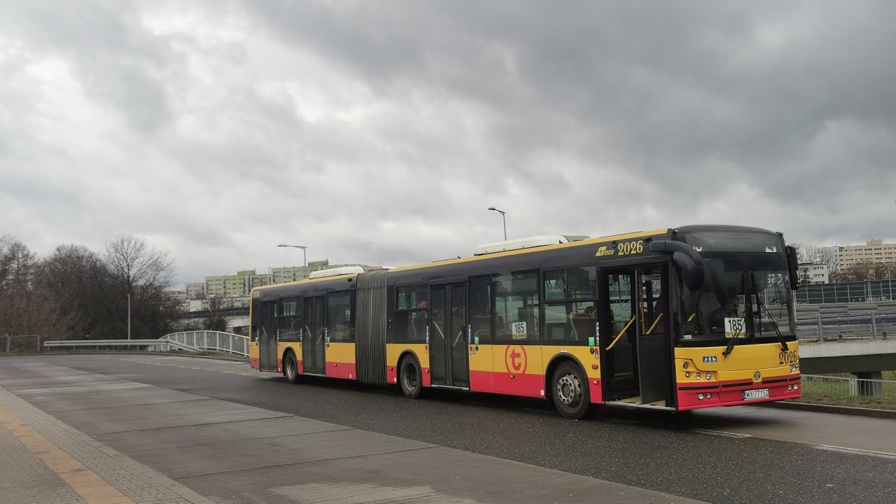 185 | Solbus SM18 #2026 | MZA Warszawa - YouTube