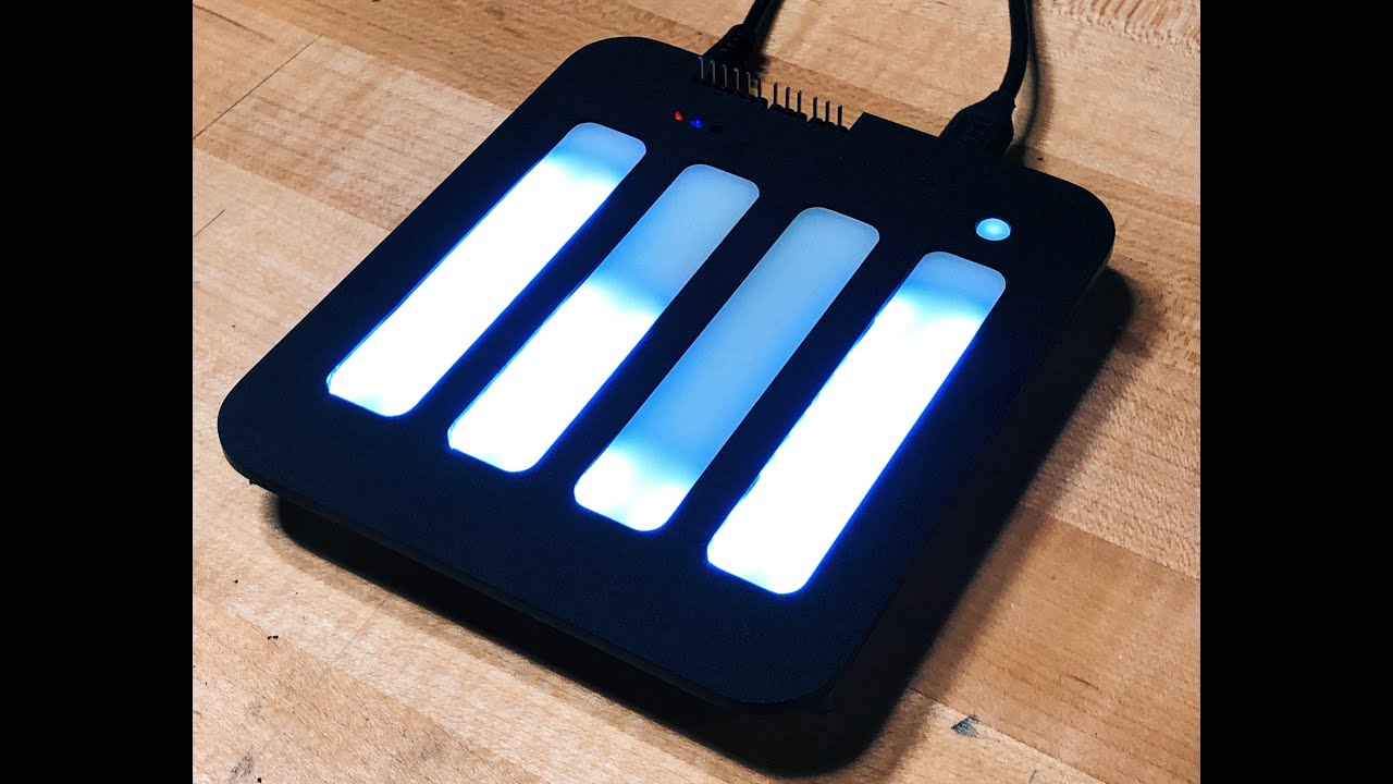 Touch Fader Bank Final Class Presentation - YouTube