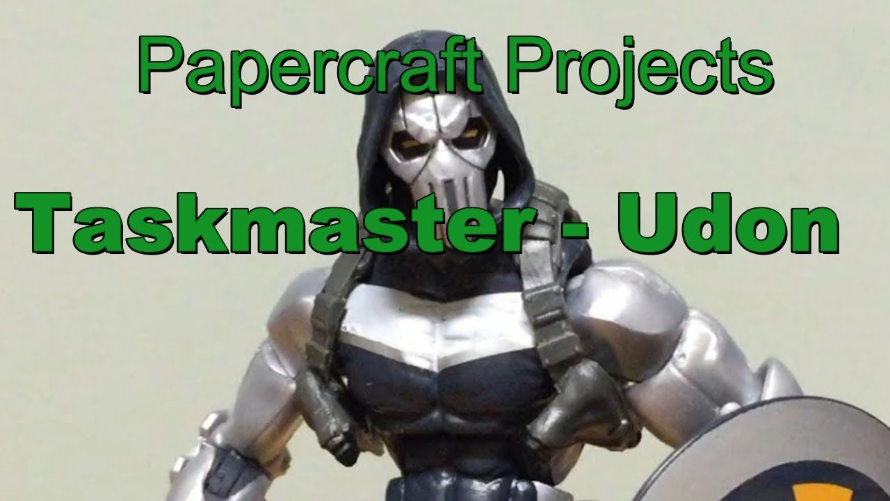 Taskmaster - Udon - Papercraft Projects - YouTube