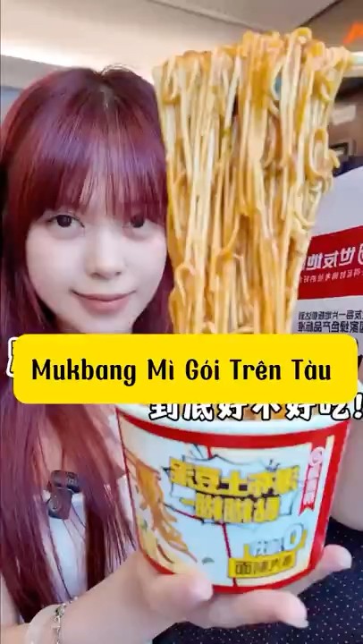 🚄 Mukbang trên tàu cao tốc, ăn ngon mà tốc độ cũng “ngon” y chang luôn ...