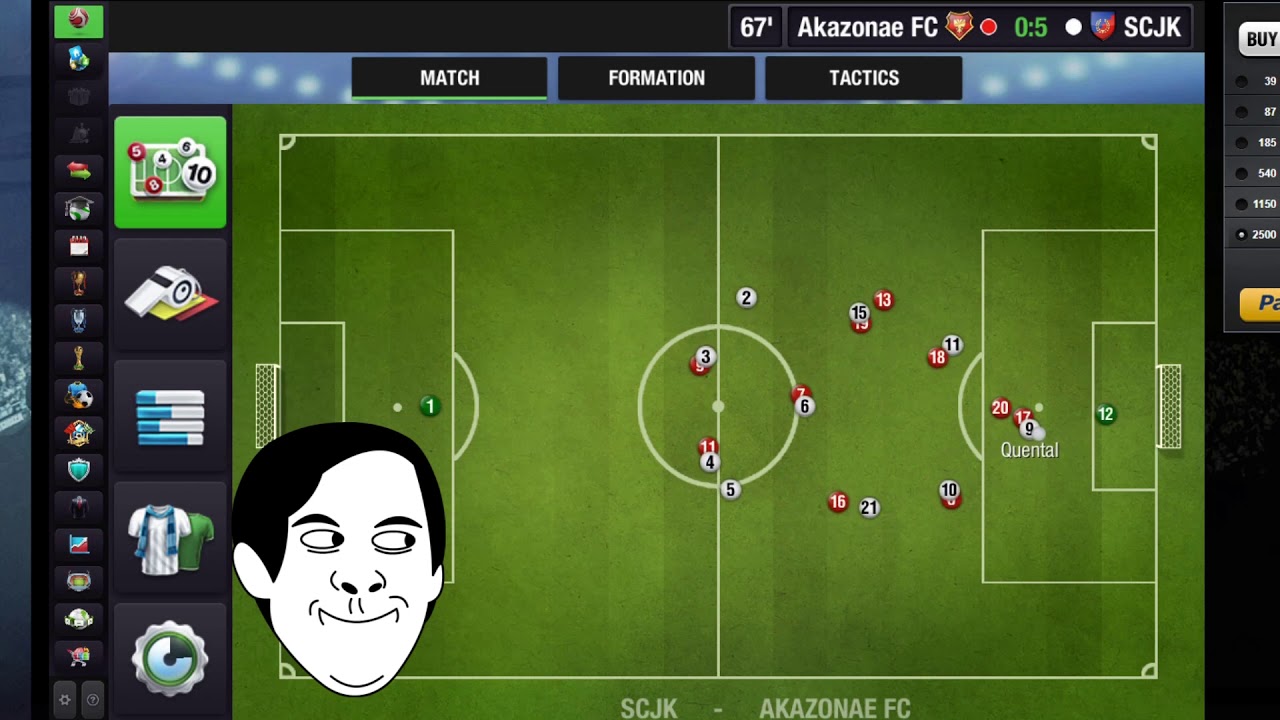 Top Eleven Gameplay - SCJK Season 20 E26: When defender attacks ...