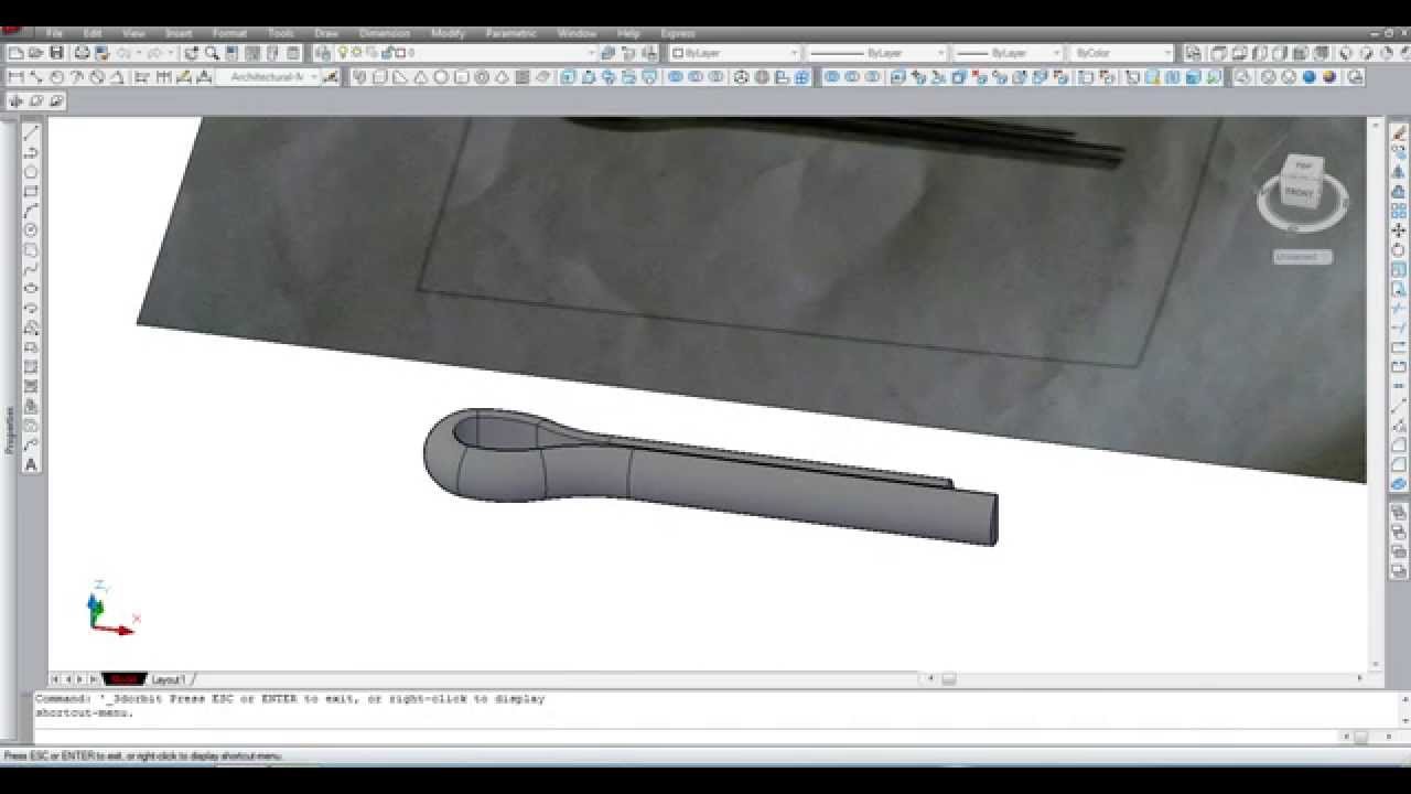 Split pin 3D - YouTube