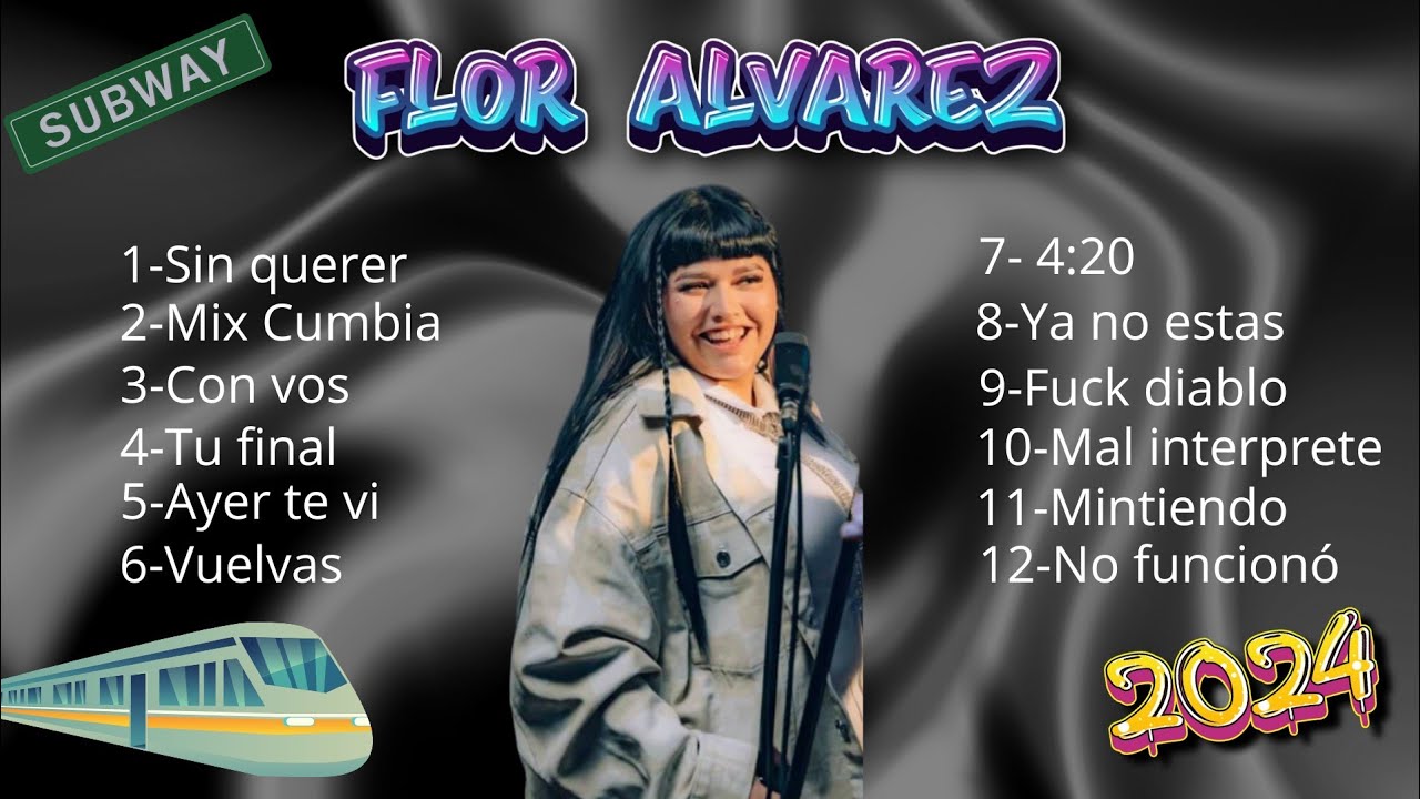 Flor Álvarez - MIX ENGANCHADO 2024 RECARGADO - YouTube Music