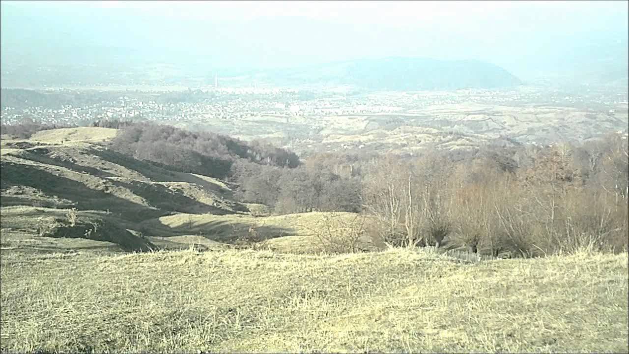 Campulung Muscel - vazut de pe dealul Matau - YouTube