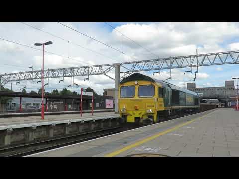 Class 66601 - Freightliner - At Speed - Stafford - 29.07.2020 - YouTube