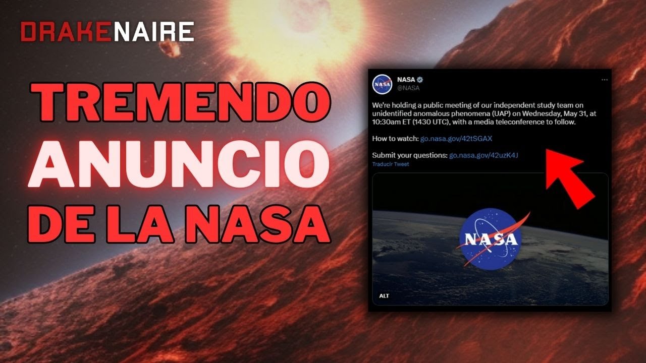 La NASA PREPARA AL MUNDO para un inquietante anuncio - YouTube