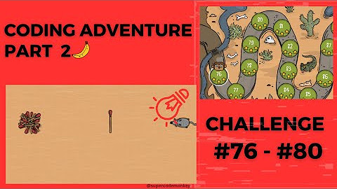 CODE MONKEY: CODING ADVENTURE🍌: PART 2: FUNCTIONS & CONDITIONS - CHALLENGE#76 - #145 - YouTube