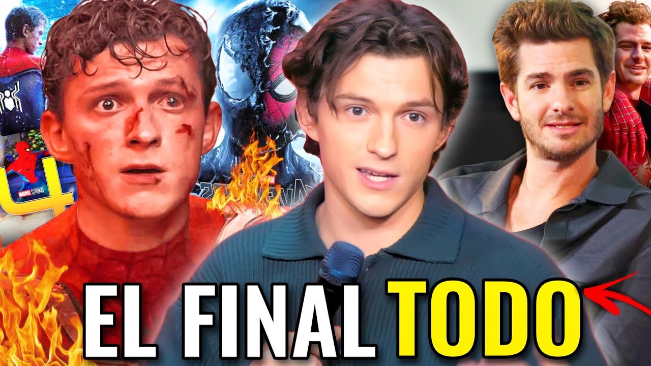 Basta! Tom Holland YA NO HARÁ SpiderMan 4, el Guión es HORRIBLE, Andrew ...