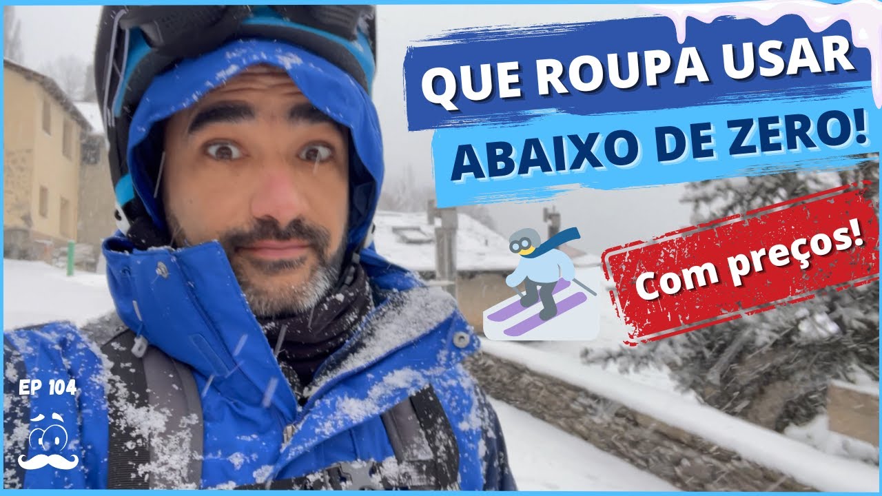 Como se proteger do FRIO EXTREMO na hora de esquiar ou curtir a neve ...