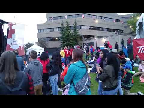 卡尔加里加拿大日演唱会.拖拉机队长乐队 Calgary Canada Day Concert.Captain Tractor Band ...