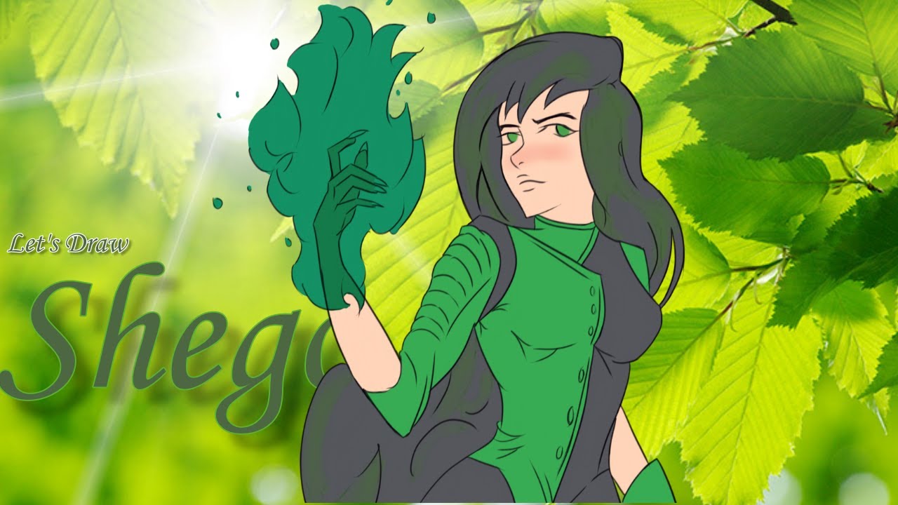 Let's Draw Shego | Kim Possible #ColorWheelChallenge - YouTube