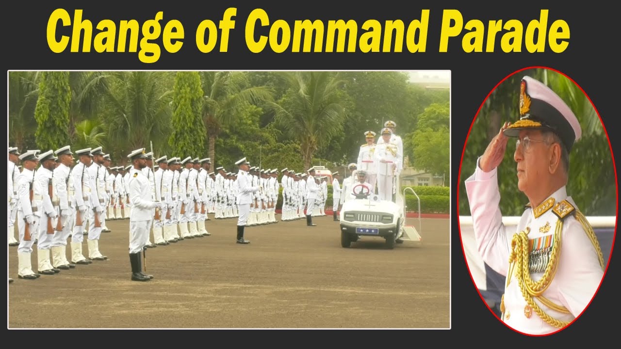 Change of Command Parade of the Flag Officer Commanding-in-Chief ENC ...