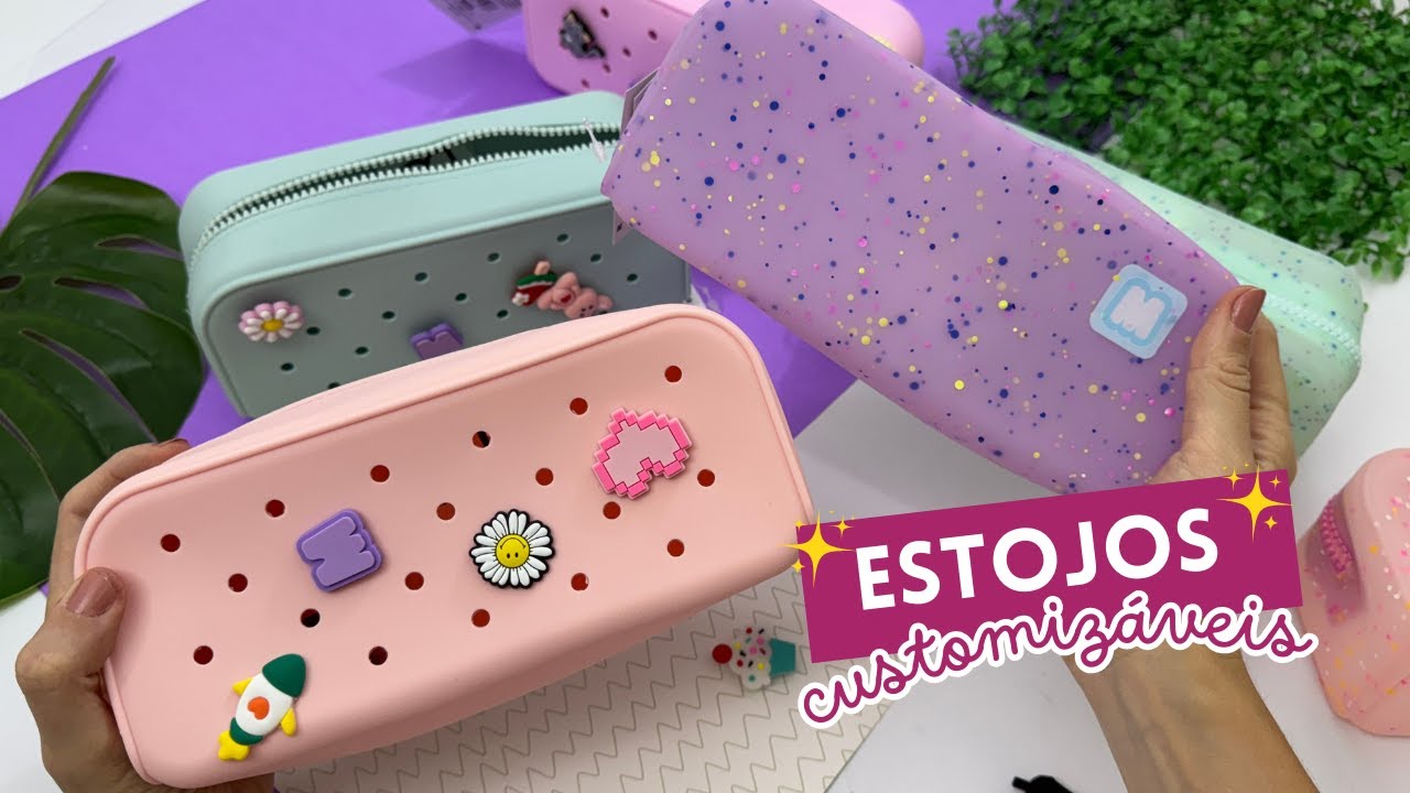 ESTOJO CUSTOMIZÁVEL TIPO CROCS! - YouTube