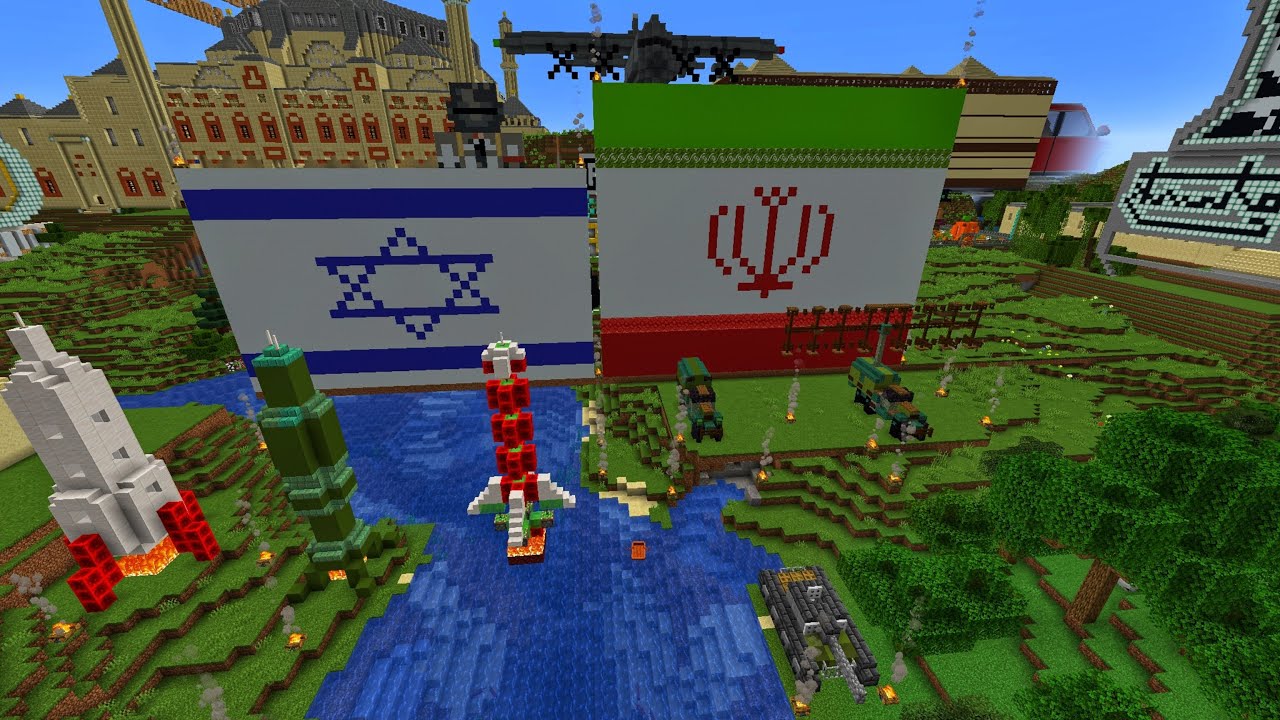 MINECRAFT - İRAN VS İSRAİL (Iranian vs Israel) 🇮🇷🇮🇱 - YouTube