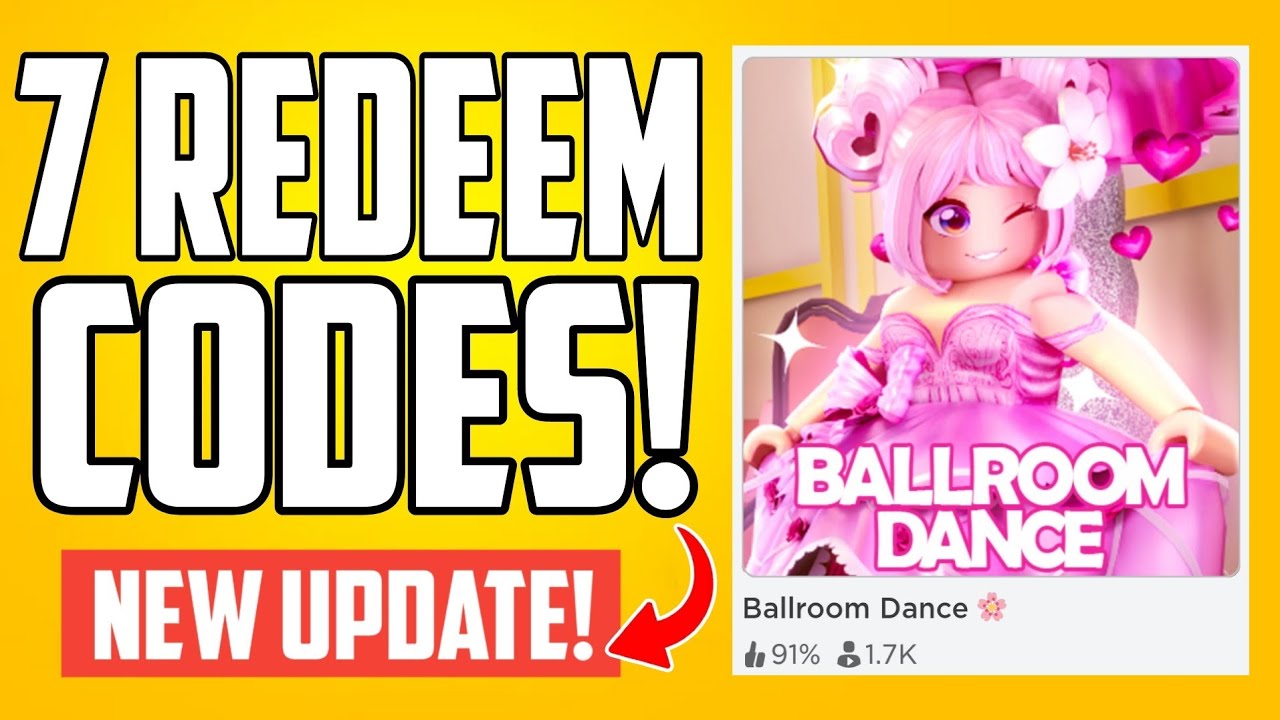 Ballroom Dance CODES 2024 - EVERY WORKING CODES | ALL ROBLOX CODES - YouTube